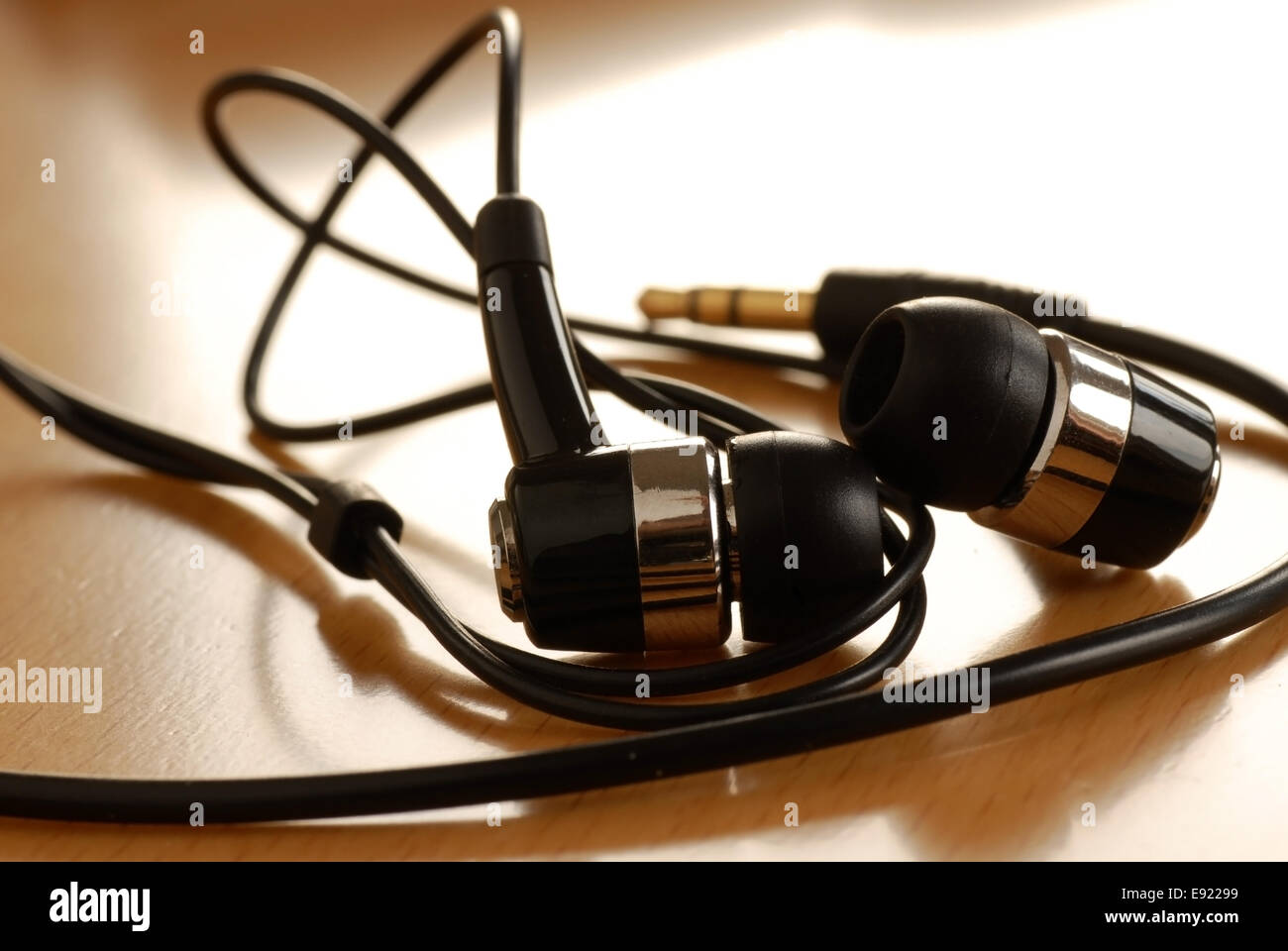 Black earbud details hi-res stock photography and images - Alamy