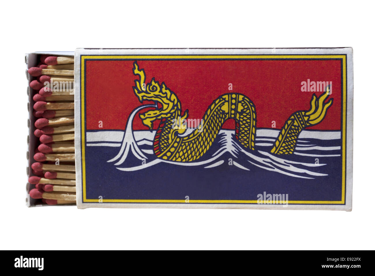 Matches with dragon Stock Photo - Alamy