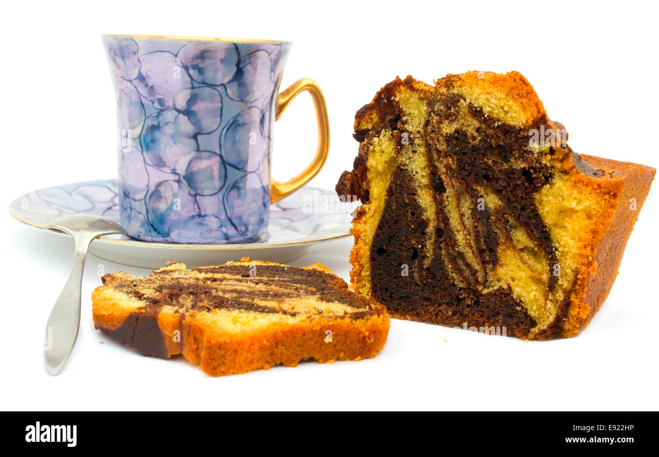 Tea and cake Cut Out Stock Images & Pictures - Alamy