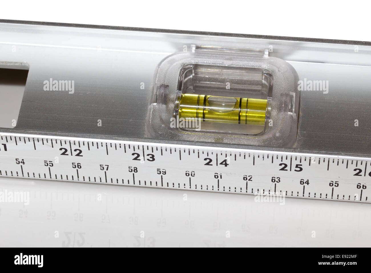 Ruler spirit level hi-res stock photography and images - Alamy