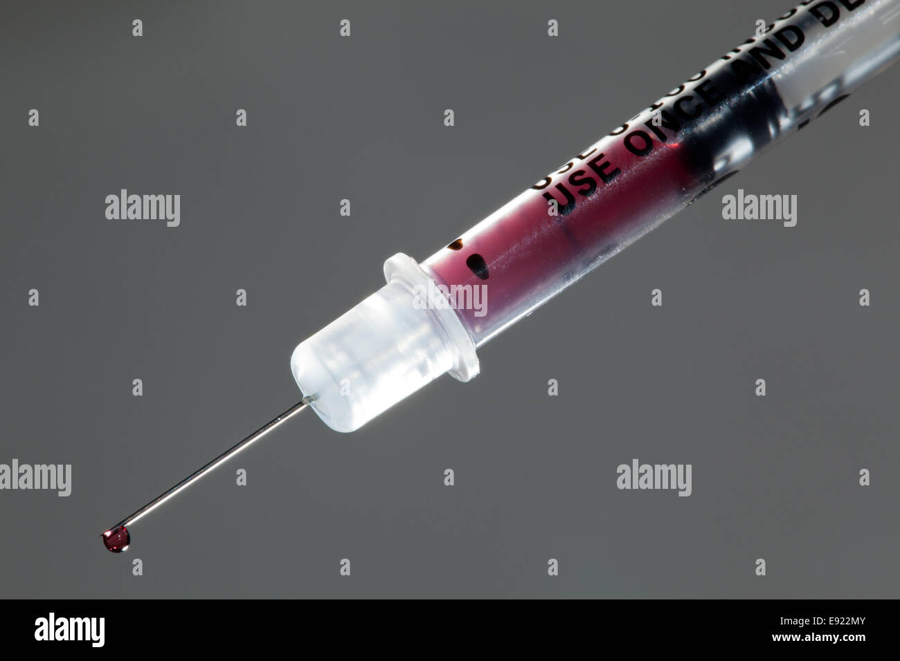 Junkie needle hi-res stock photography and images - Alamy