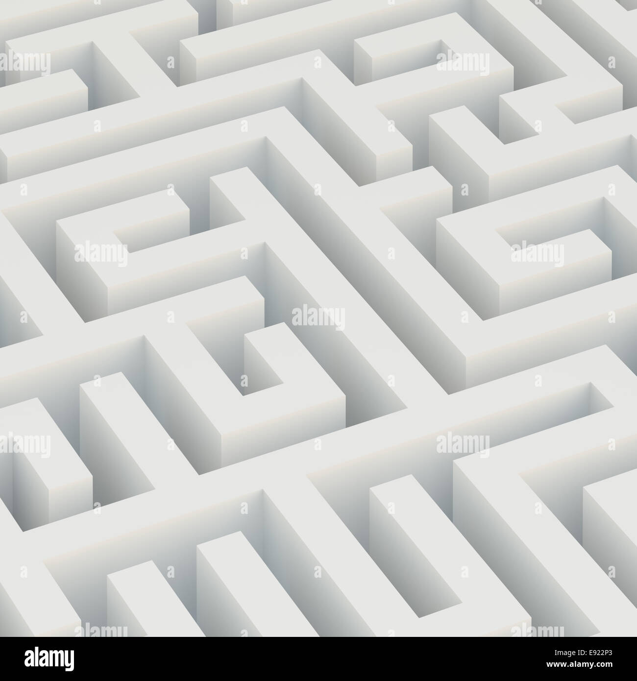 Rectangular maze hi-res stock photography and images - Alamy