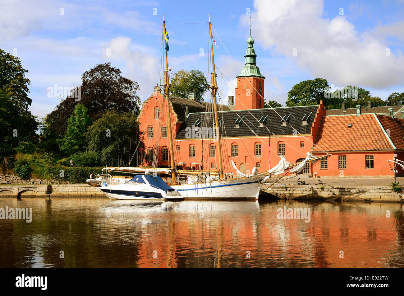 The Castle of Halmstad (Sweden Stock Photo - Alamy