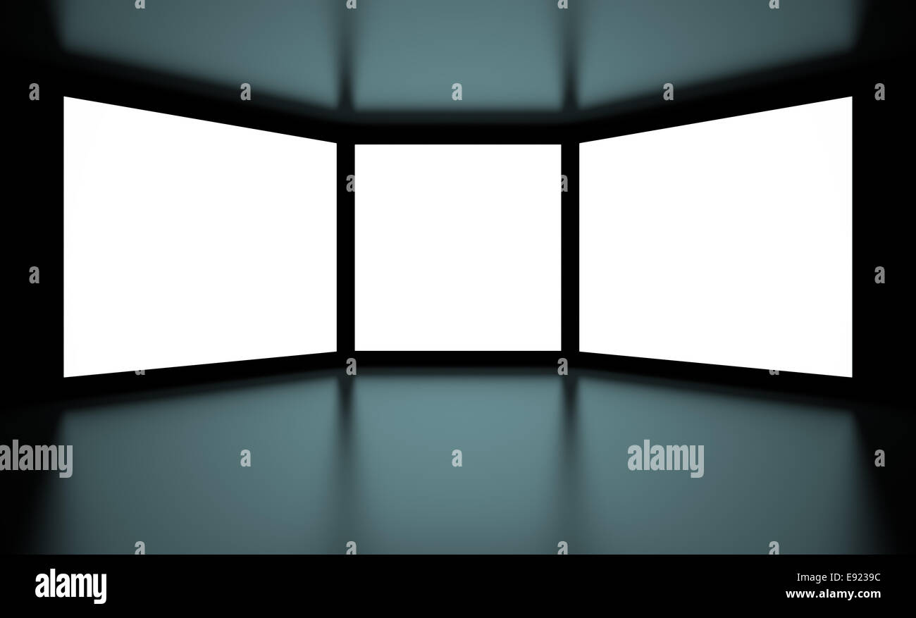 Tv studio screens hi-res stock photography and images - Alamy