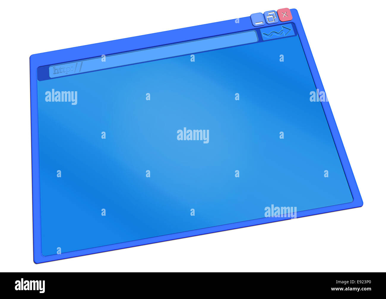 Internet browser window Stock Photo - Alamy
