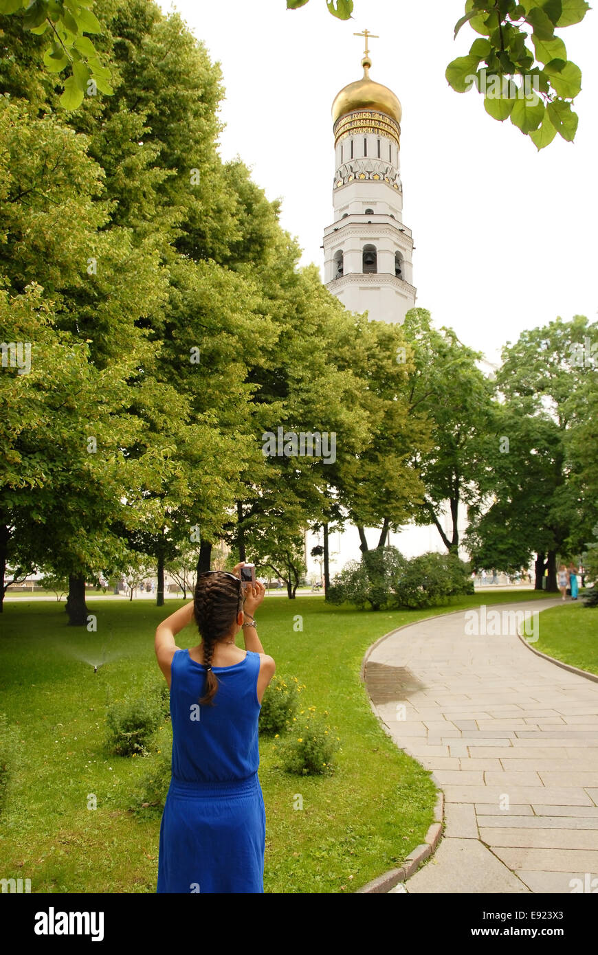 The Ivan the Great Bell Tower Stock Photo - Alamy