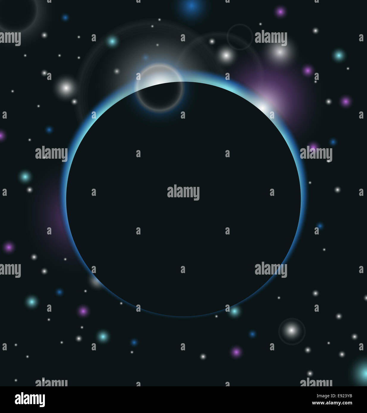 space background with light Stock Photo - Alamy
