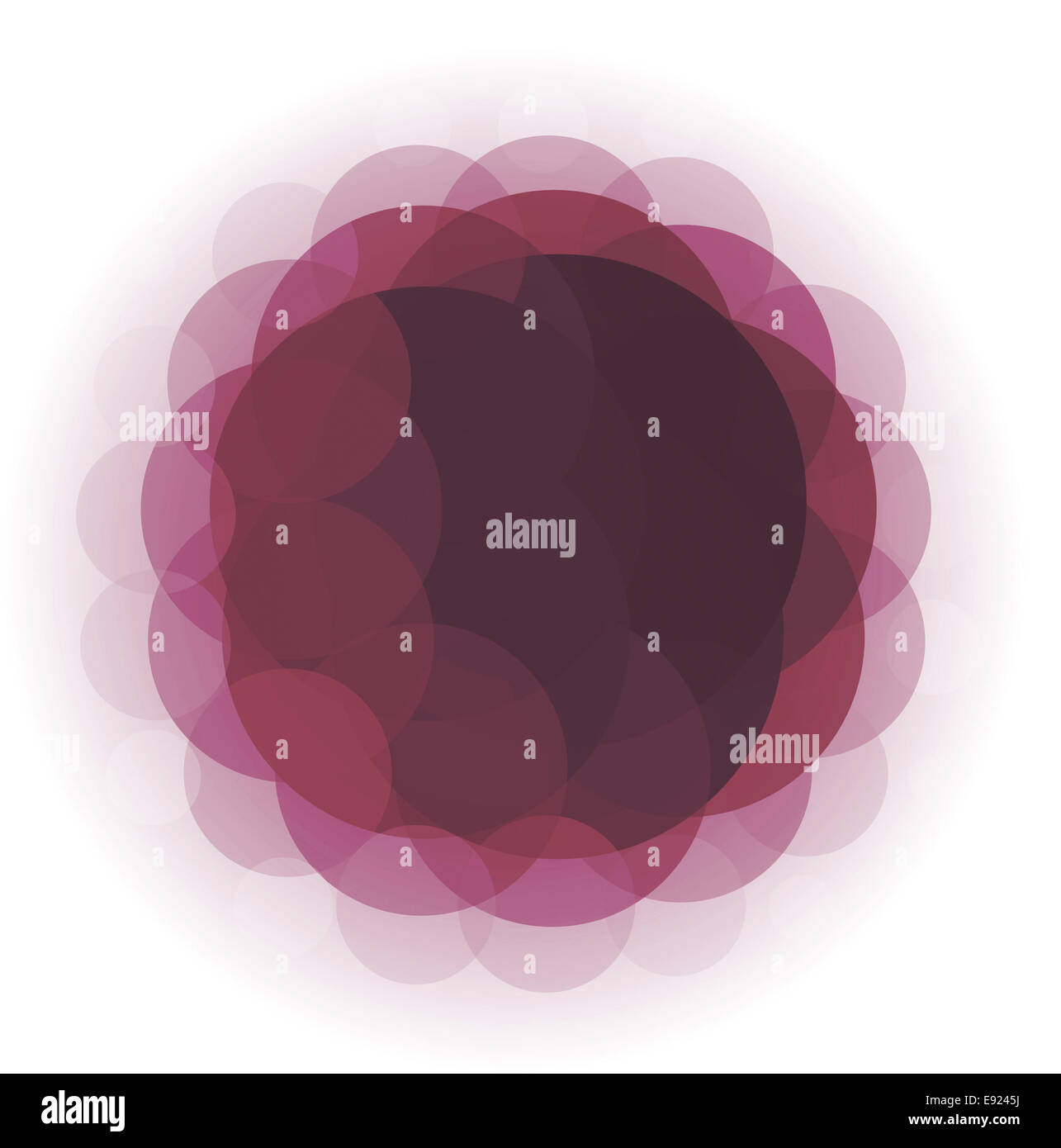 Abstract Circle Pattern Design Stock Photo - Alamy