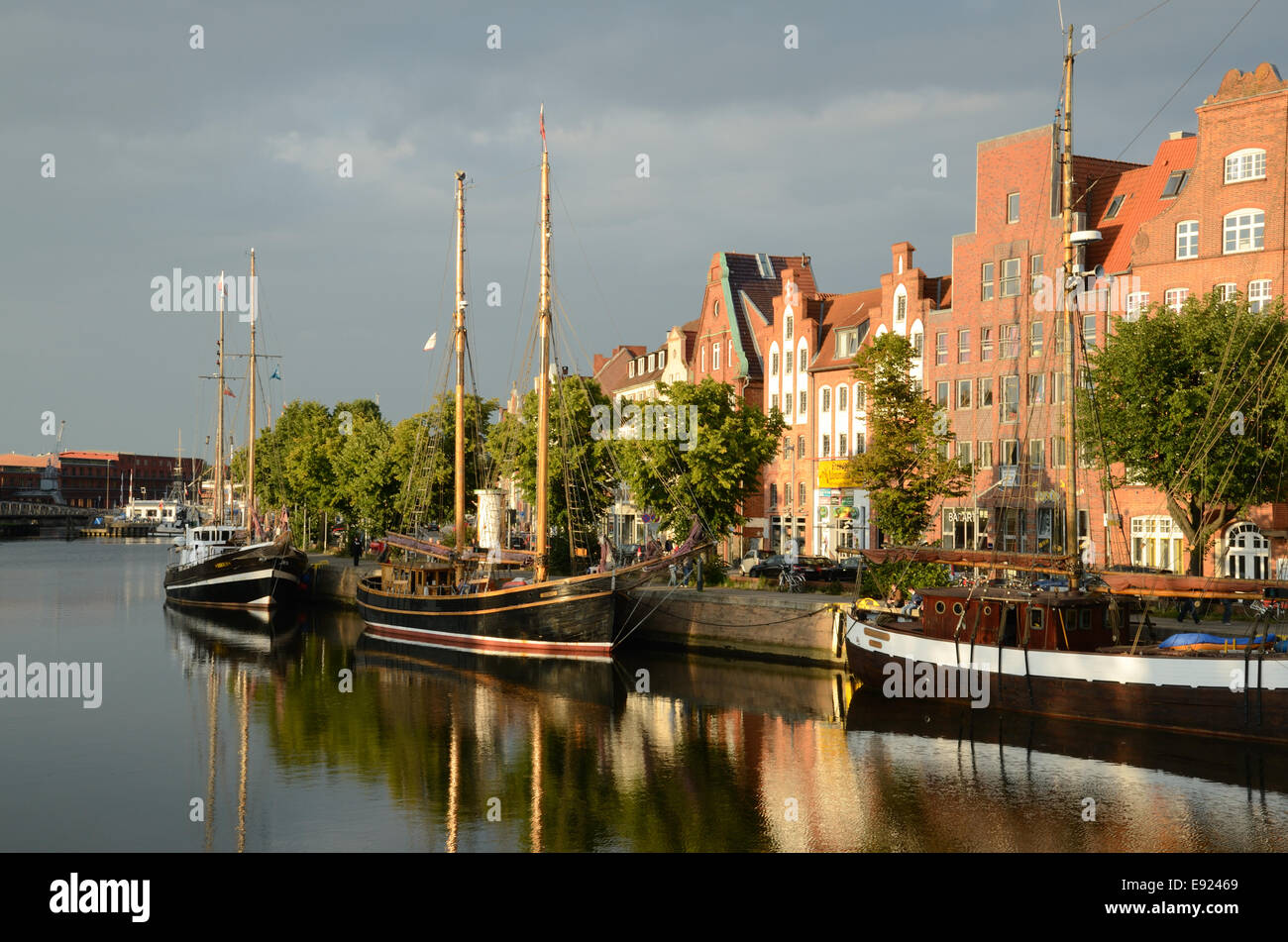 Skyline of lubeck hi-res stock photography and images - Alamy