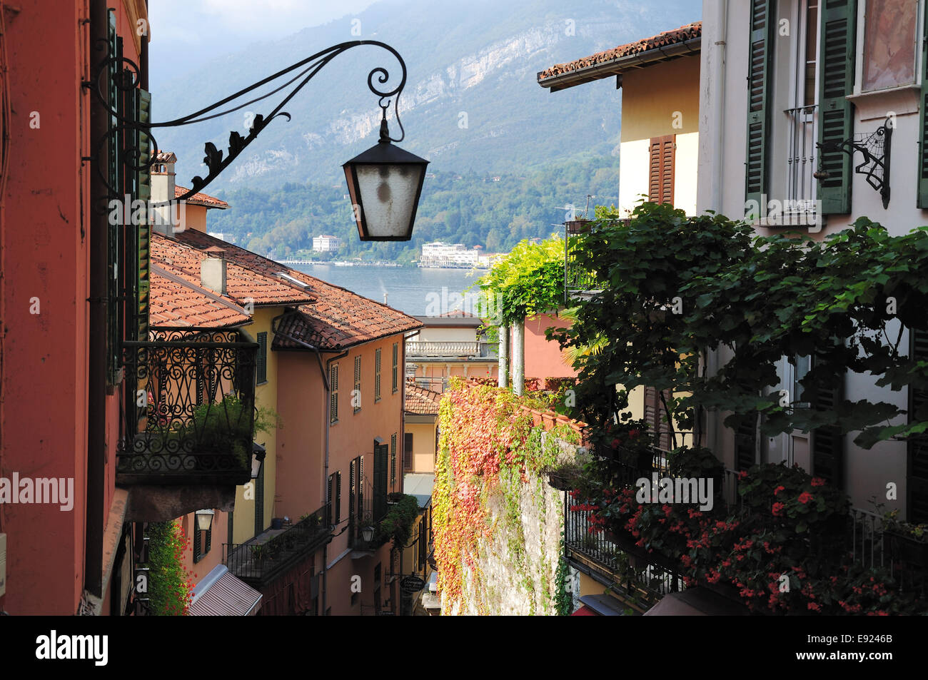 View bellagio village in hi-res stock photography and images - Alamy