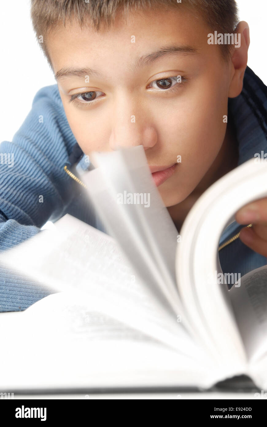 Read these pages Stock Photo - Alamy