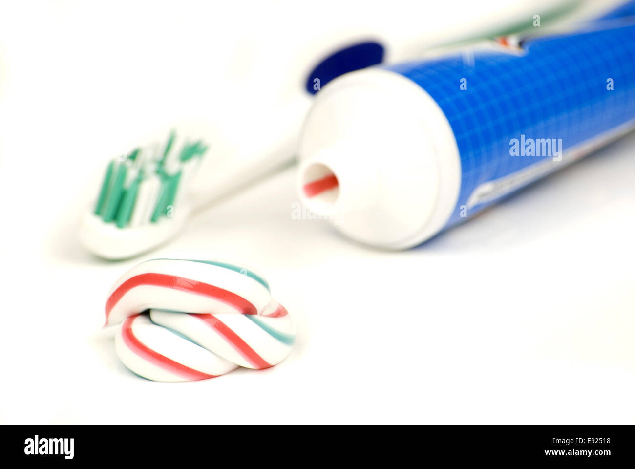 Red White Blue Toothpaste High Resolution Stock Photography and Images ...