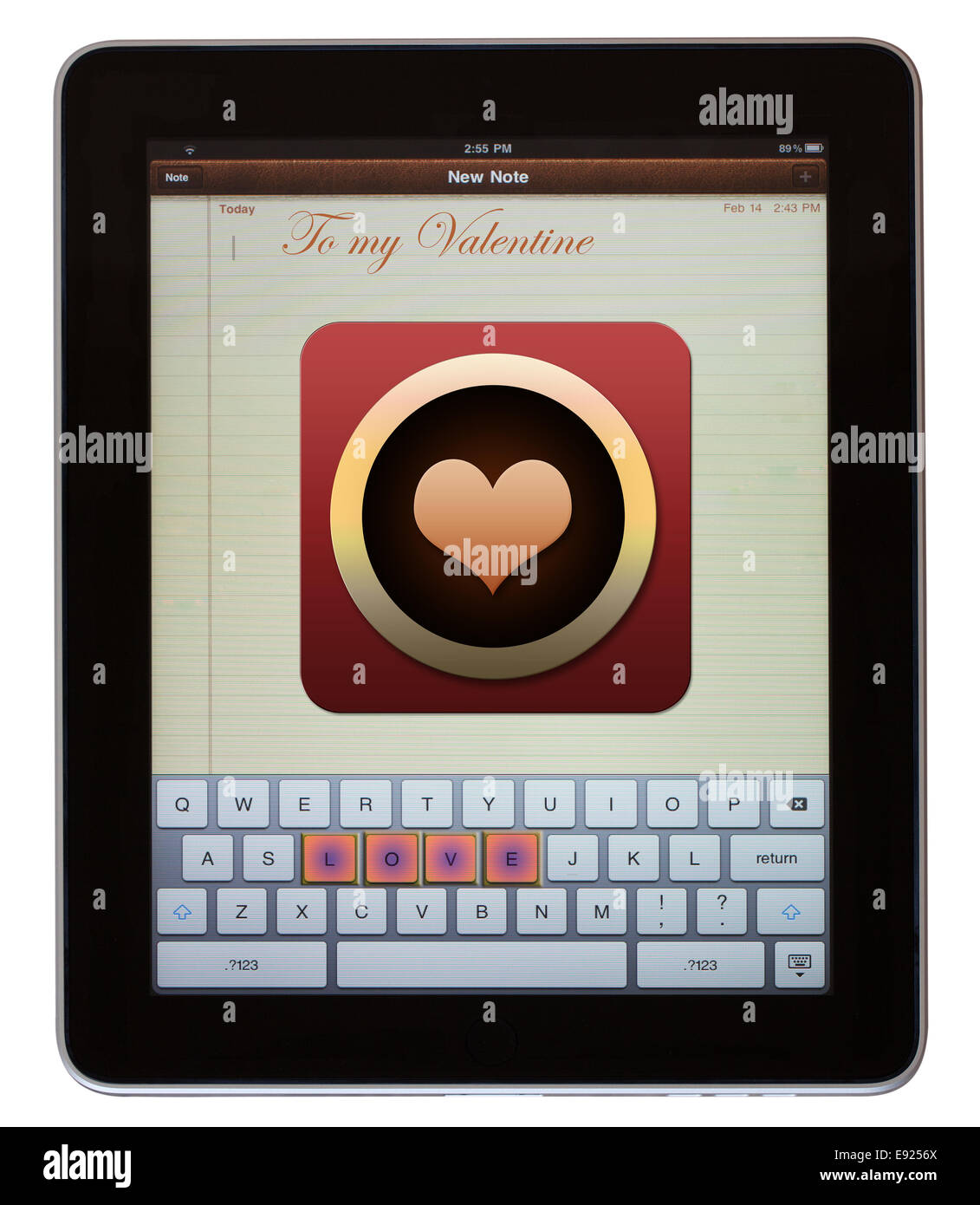 Blank memo pad notebook to insert text, copy space Stock Photo - Alamy