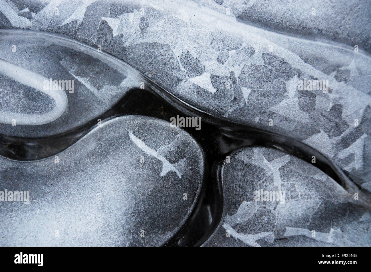 Structure from ice Stock Photo - Alamy