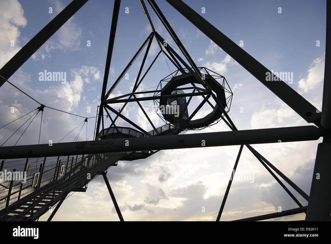 The Tetraeder in Bottrop, Ruhrarea, Germany Stock Photo - Alamy