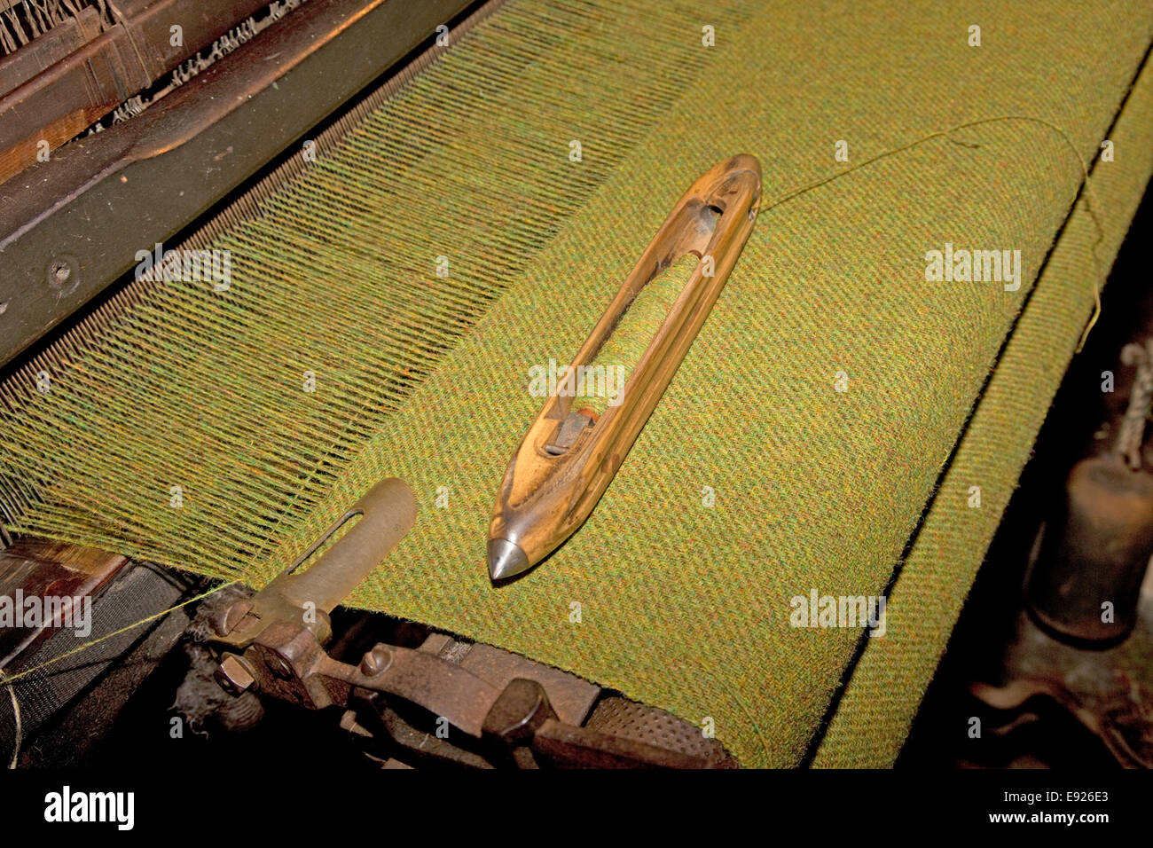 old Hattersley Loom Gearannan Blackhouse Village Isle of Lewis Outer ...