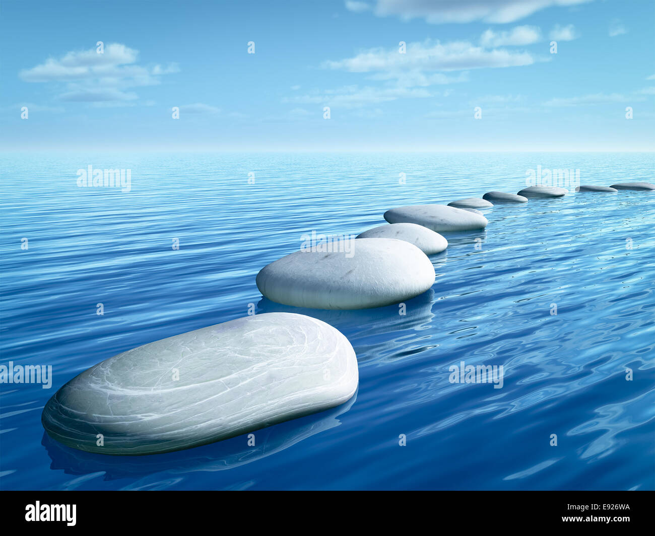 Slippery stones bridge hi-res stock photography and images - Alamy