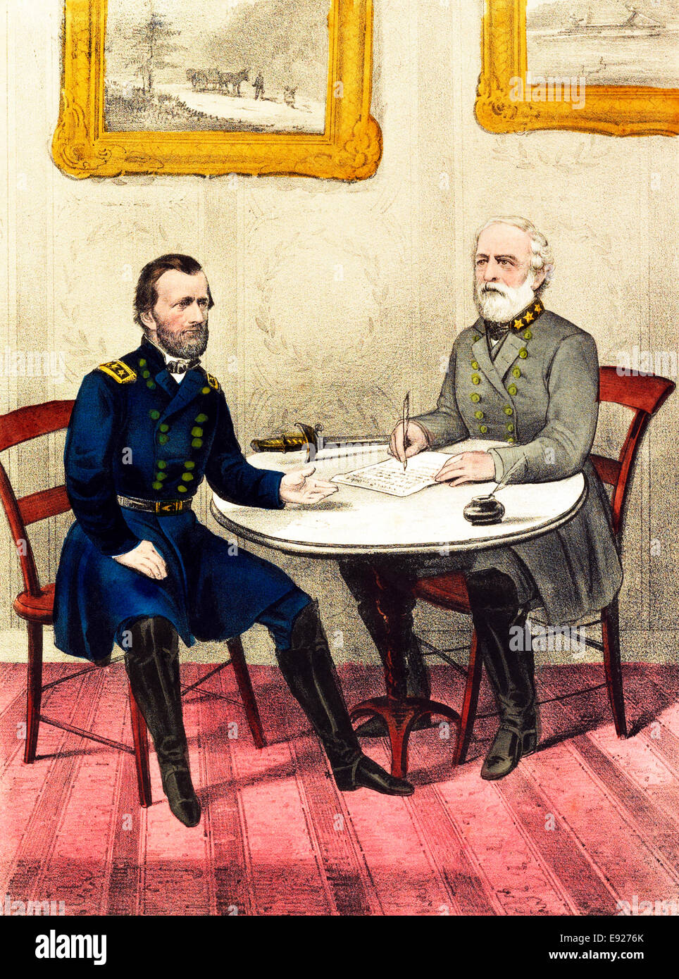 Robert E Lee Vs Ulysses S Grant at Mabel Burton blog