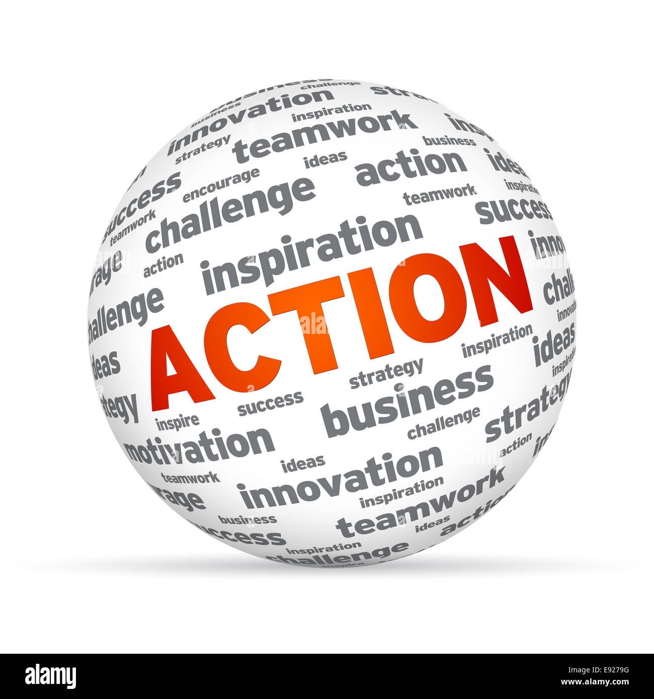 Motivation action Cut Out Stock Images & Pictures - Alamy