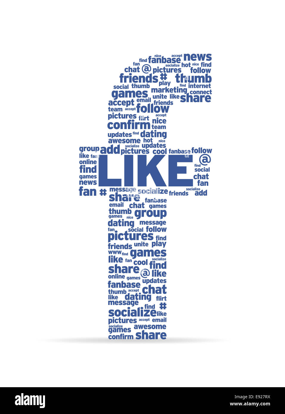 Social f Cut Out Stock Images & Pictures - Alamy