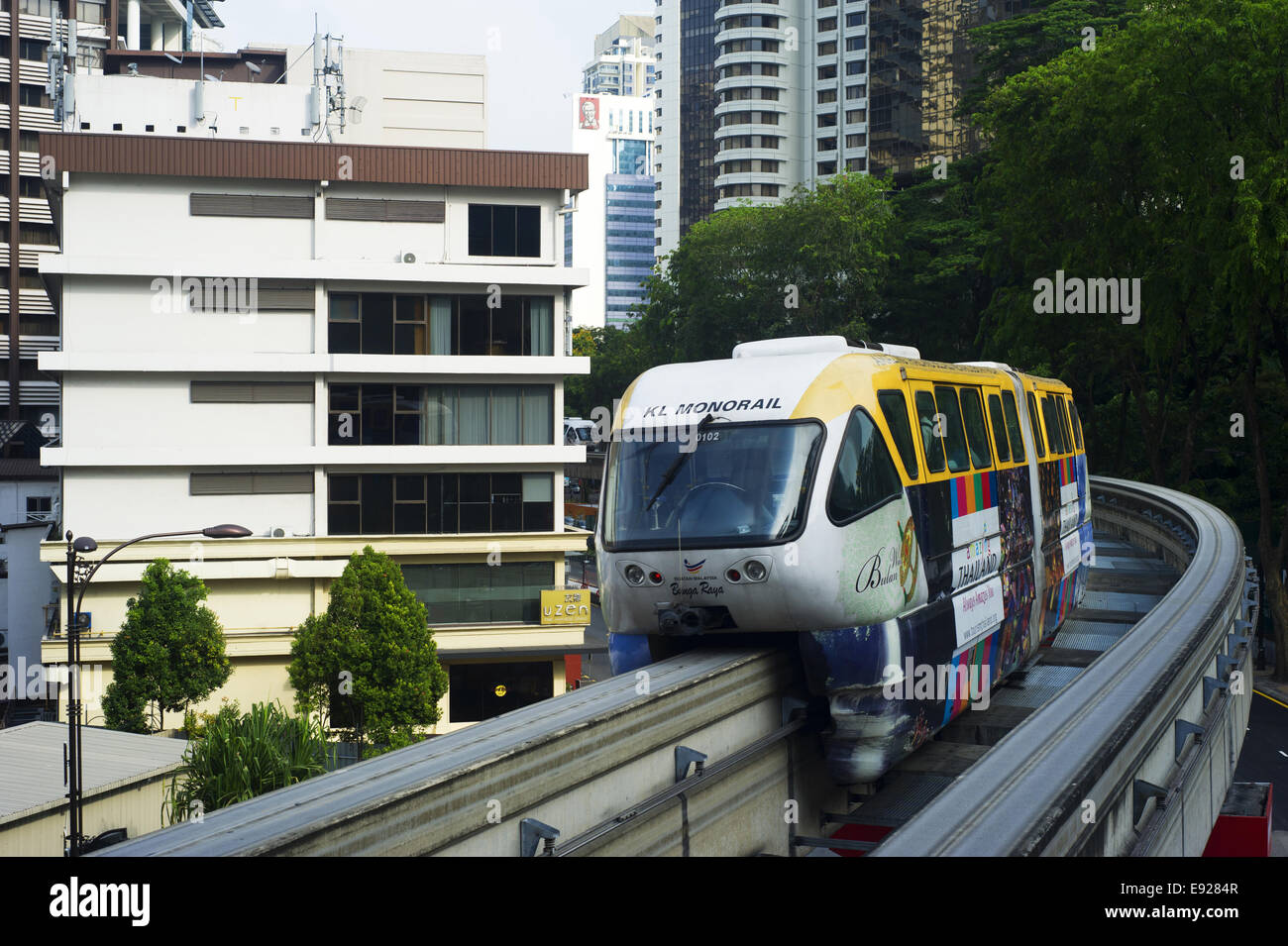 Mono rail kuala lumpur hi-res stock photography and images - Alamy