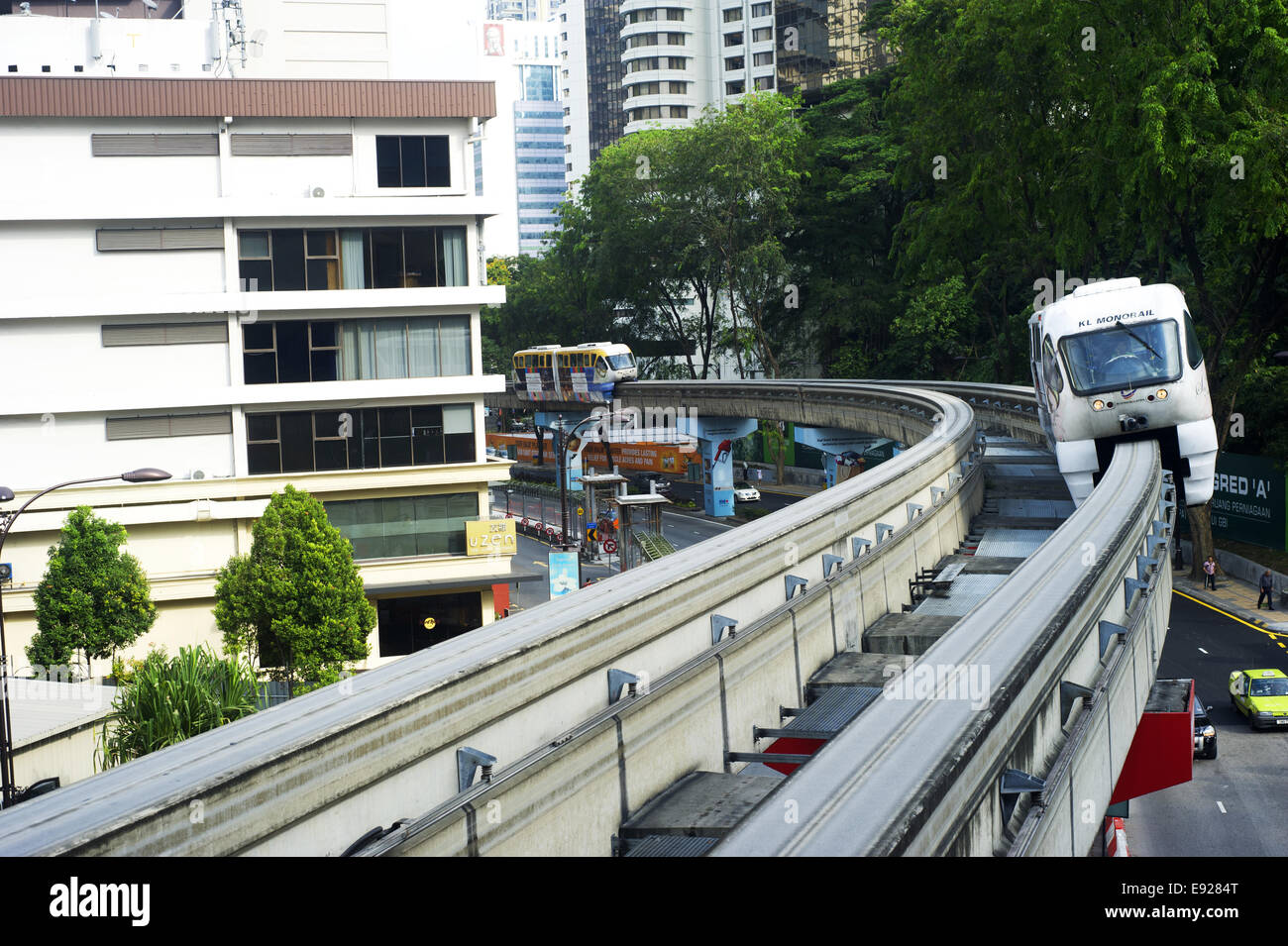 Monorail trains hi-res stock photography and images - Alamy