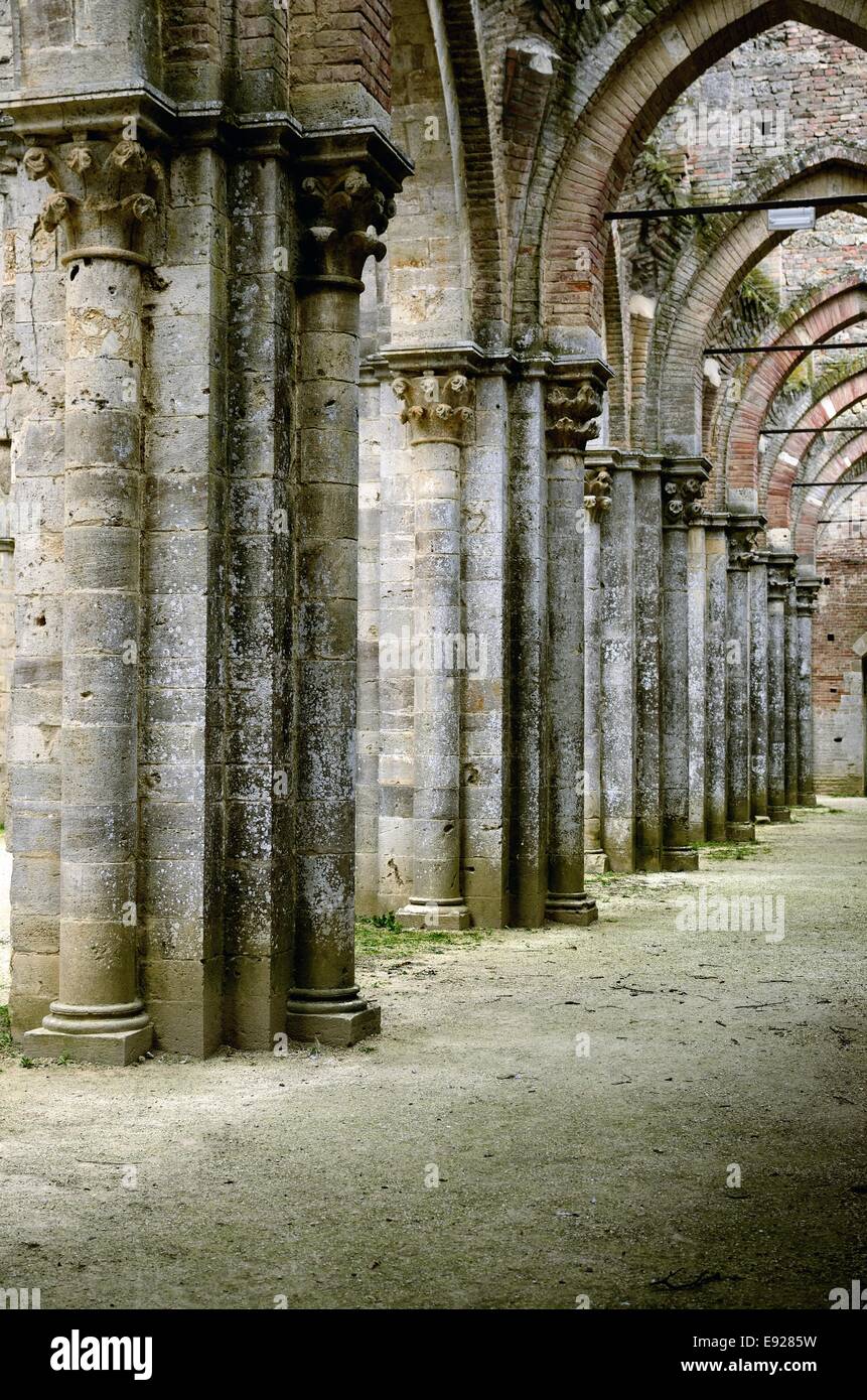 Ancient ruin medieval san hi-res stock photography and images - Alamy
