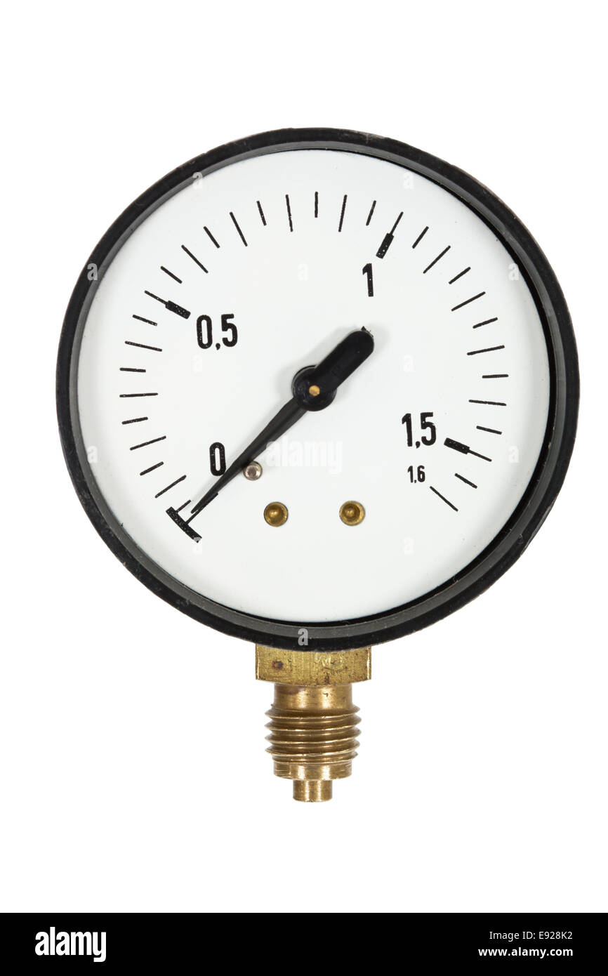 Precision pressure gauge Cut Out Stock Images & Pictures - Alamy