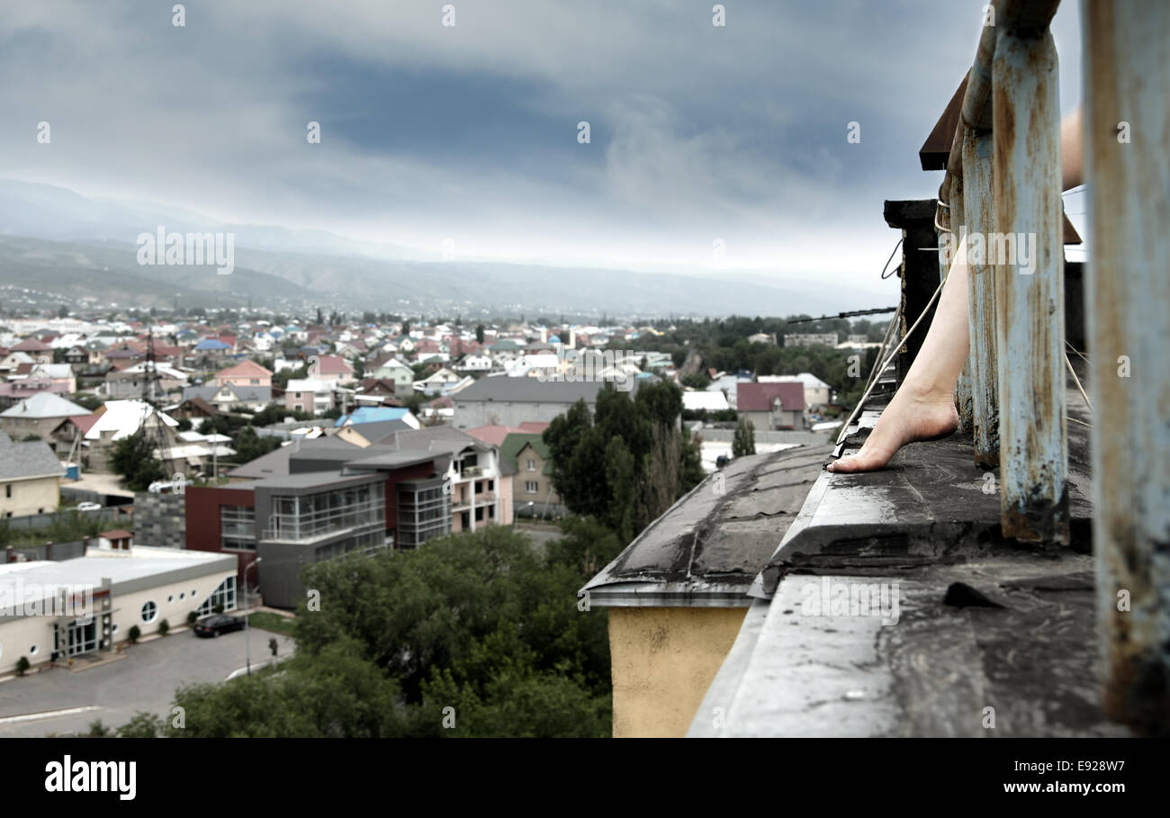 The last step Stock Photo - Alamy