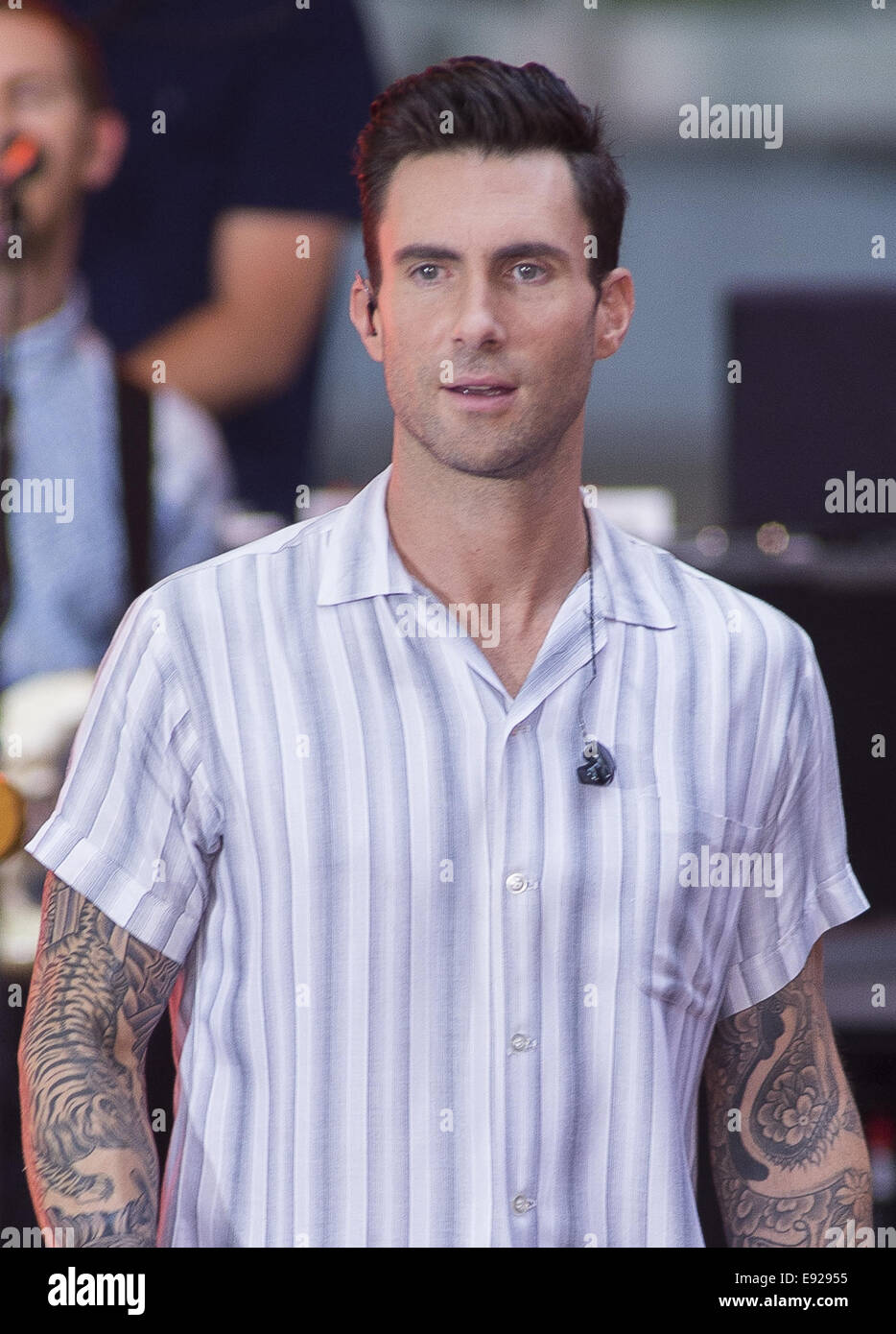 New York City, NY, USA. Adam Levine of Maroon 5 in Concert on NBC's ...