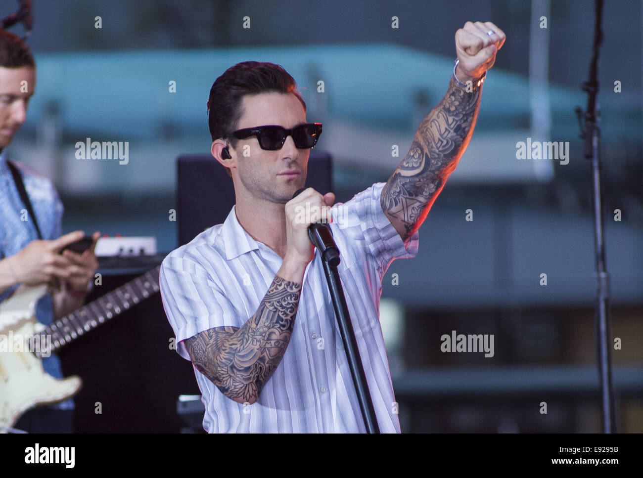 New York City, NY, USA. Adam Levine of Maroon 5 in Concert on NBC's ...
