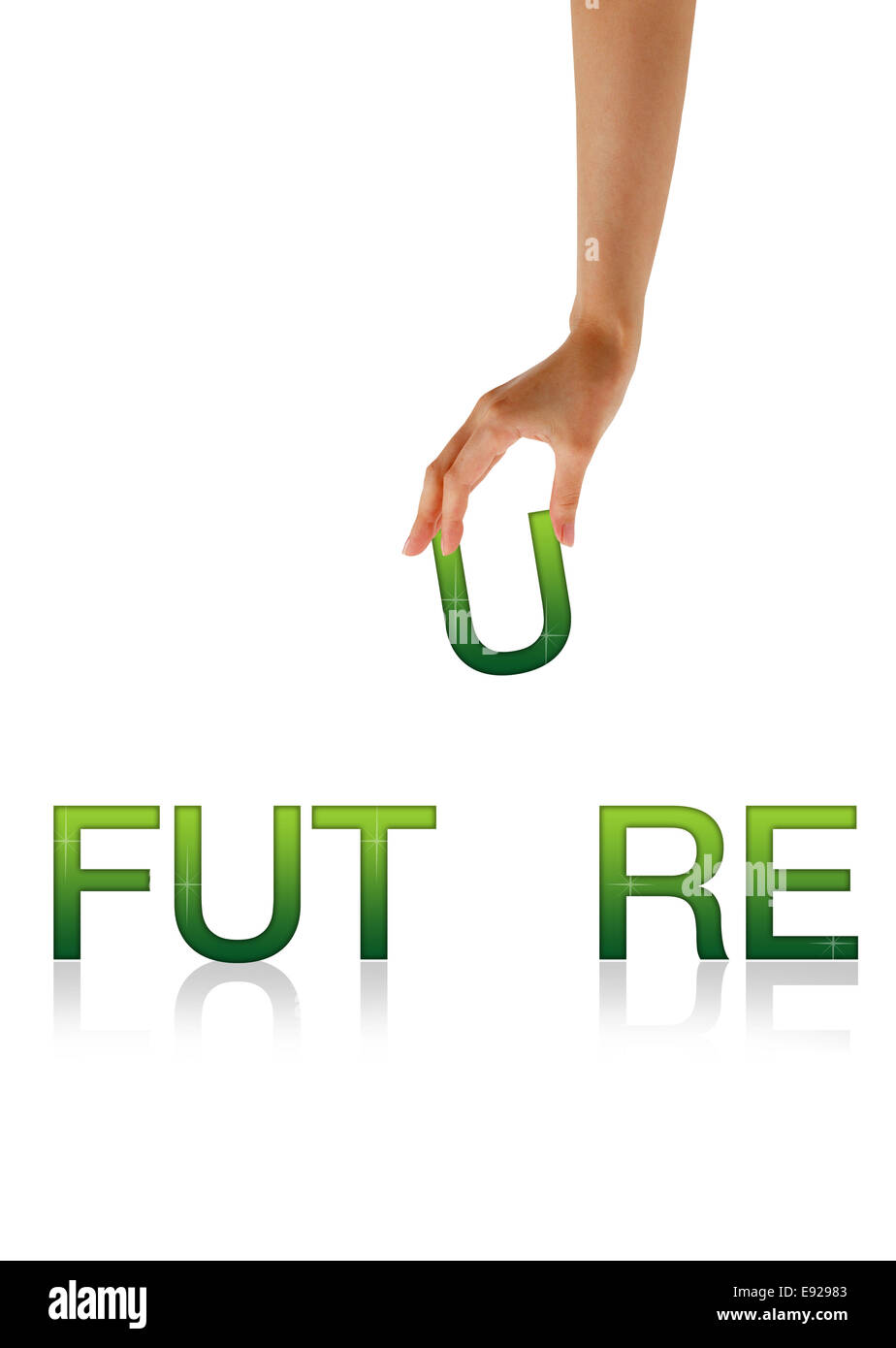 Future - Hand Stock Photo - Alamy
