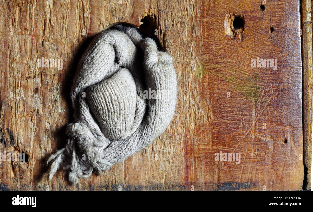 Wooden texture with rag Stock Photo - Alamy