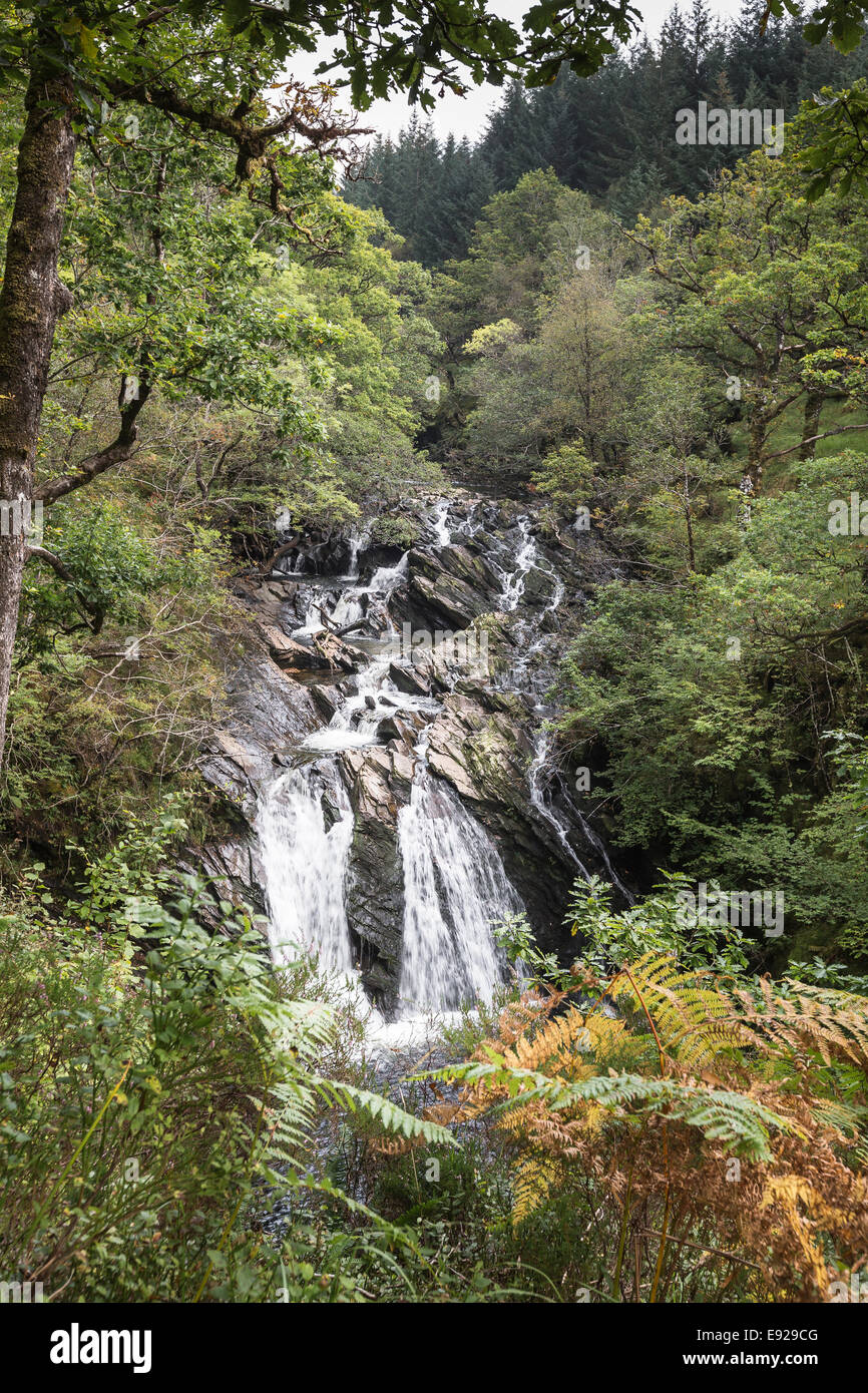 Falls of Lochy at Strone Hill Stock Photo - Alamy
