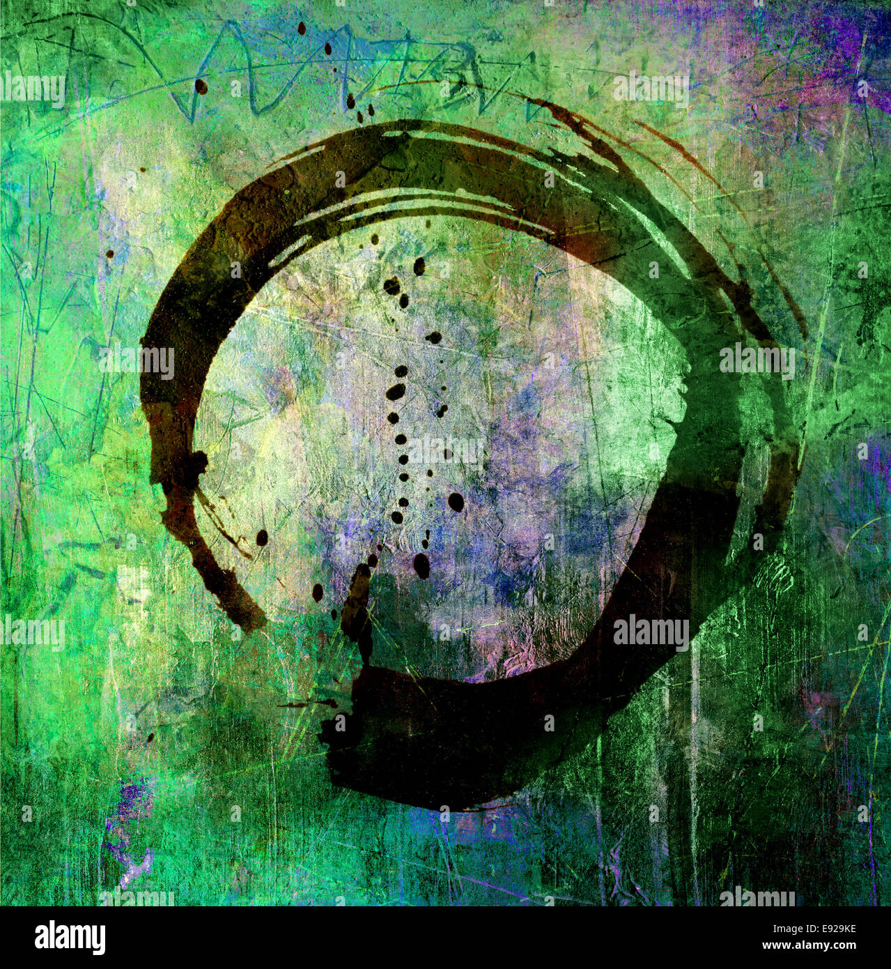 enso symbol zen Stock Photo - Alamy