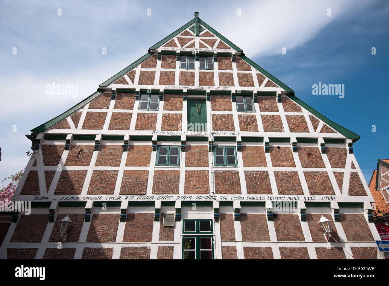 Buildings in Jork, Germany Stock Photo - Alamy