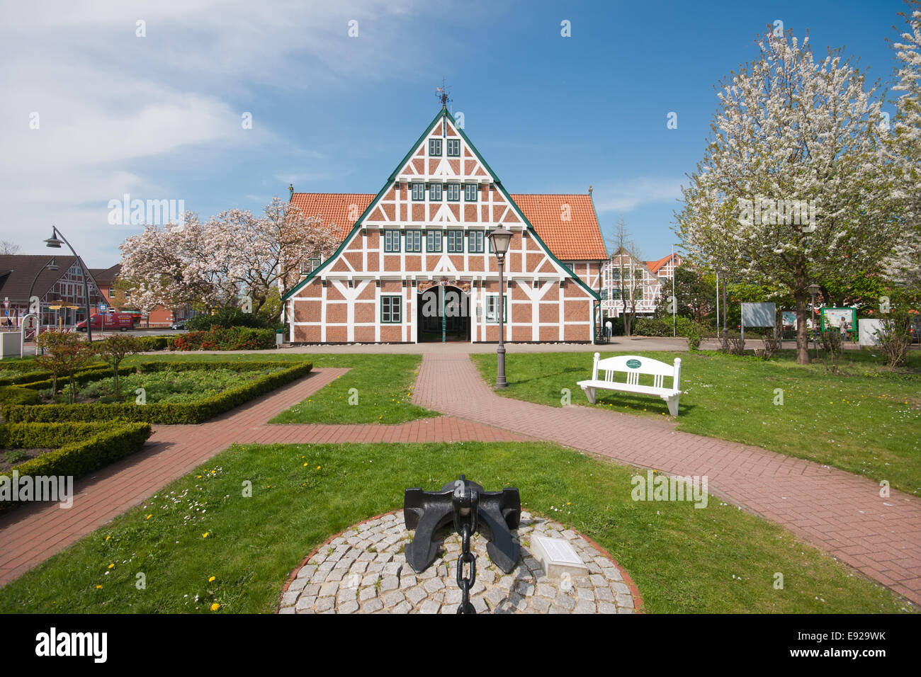 Buildings in Jork, Germany Stock Photo - Alamy