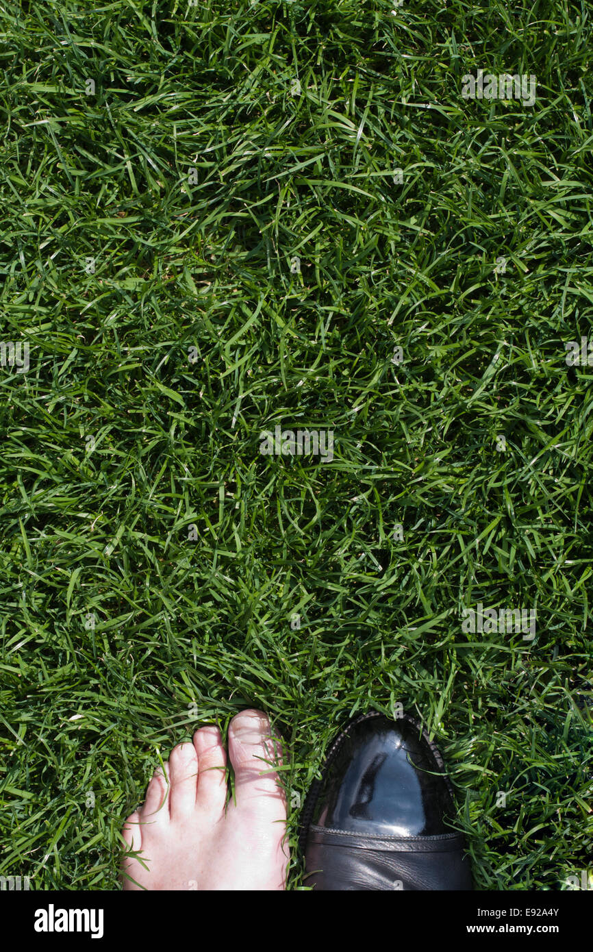 barfoot and shod Stock Photo - Alamy