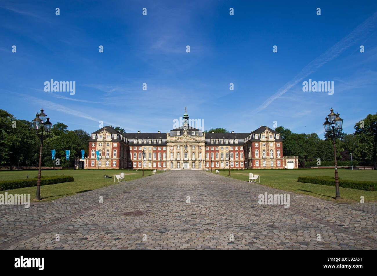 Castle of Muenster, Germany Stock Photo - Alamy
