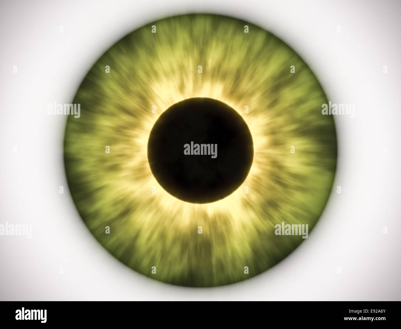 Green abstract eye hi-res stock photography and images - Alamy