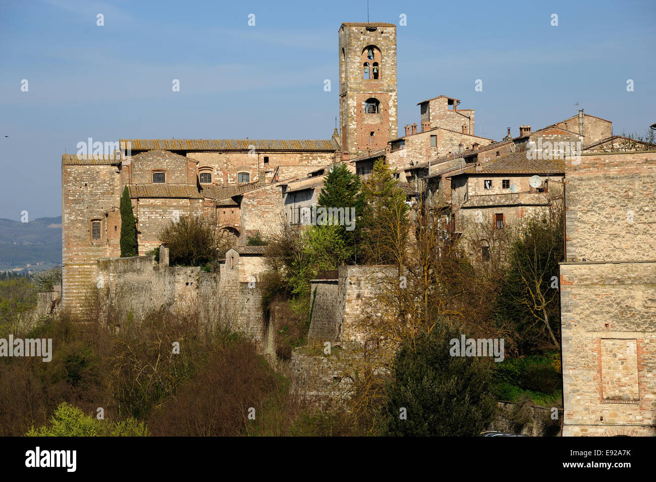 Colle di Valdelsa Stock Photo - Alamy