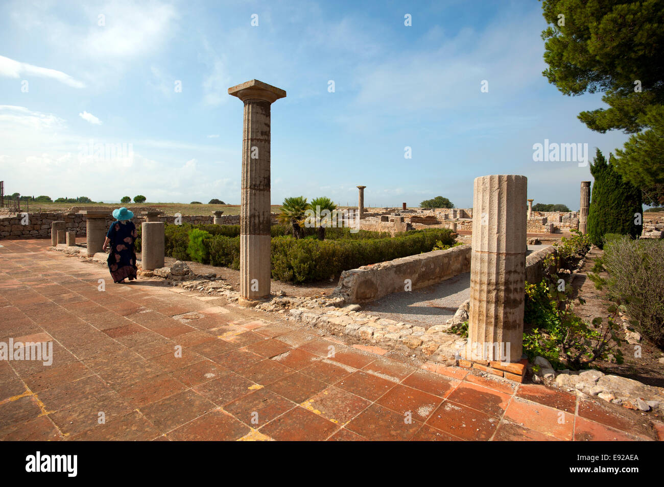 Spain Catalonia. Empuries ( Catalan ) Ampurias ( in Spanish ) Greek and ...