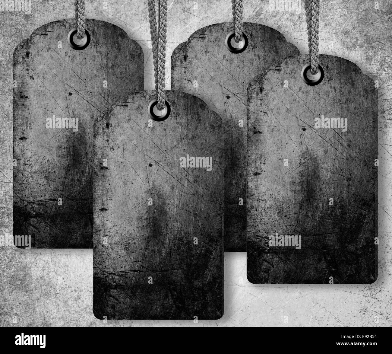 Blank price tag Stock Photo - Alamy