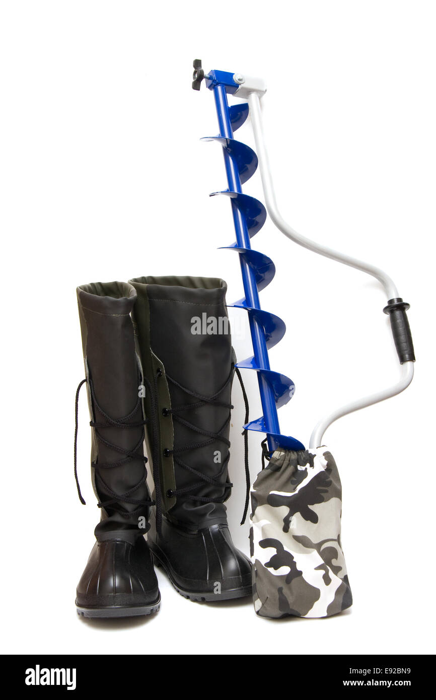 Ice drill hi-res stock photography and images - Alamy