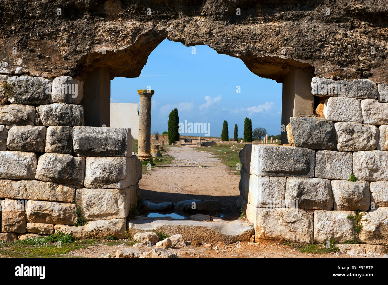 Spain Catalonia. Empuries ( Catalan ) Ampurias ( in Spanish ) Greek and ...