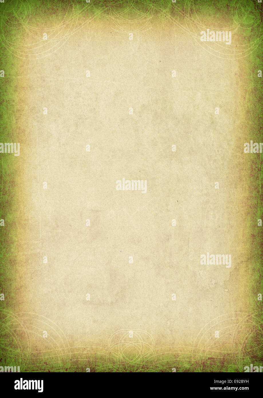 old paper or parchment design Stock Photo - Alamy