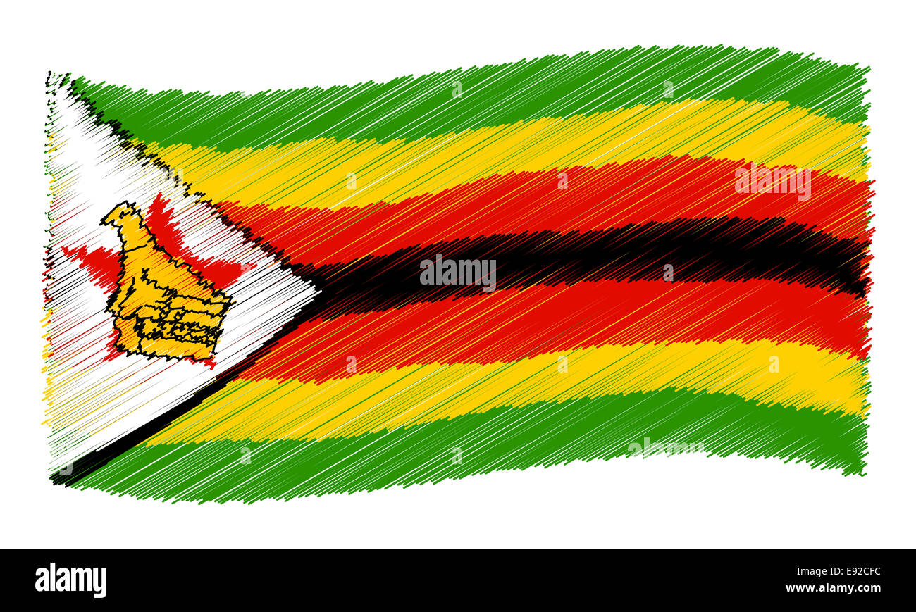 Sketch - Zimbabwe Stock Photo - Alamy
