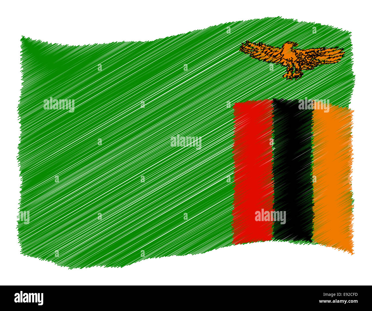 Sketch - Zambia Stock Photo - Alamy