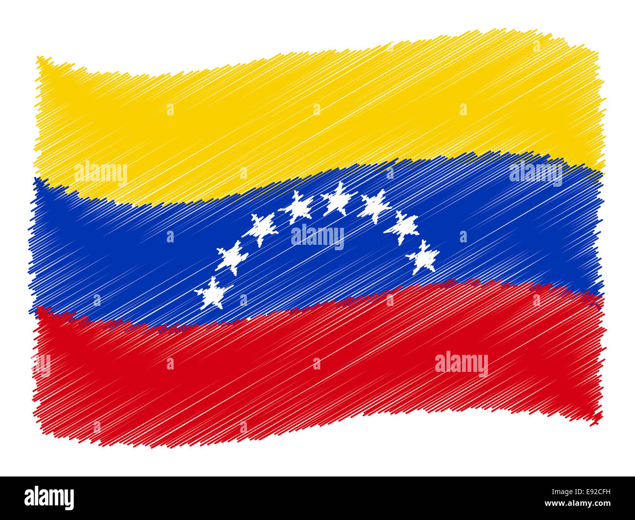 Sketch - Venezuela Stock Photo - Alamy