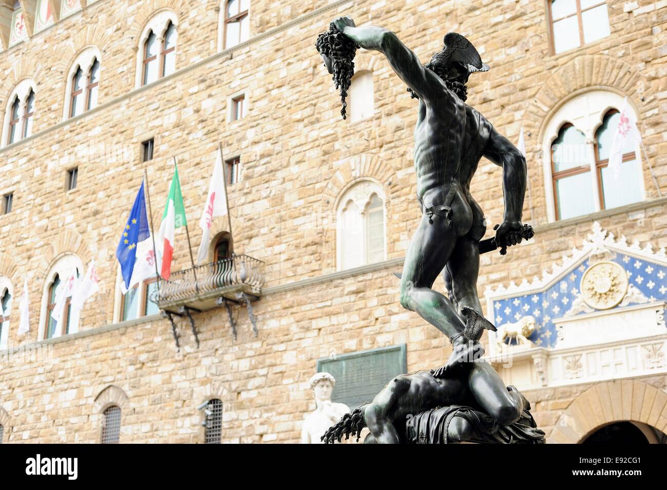Perseus monument hi-res stock photography and images - Alamy
